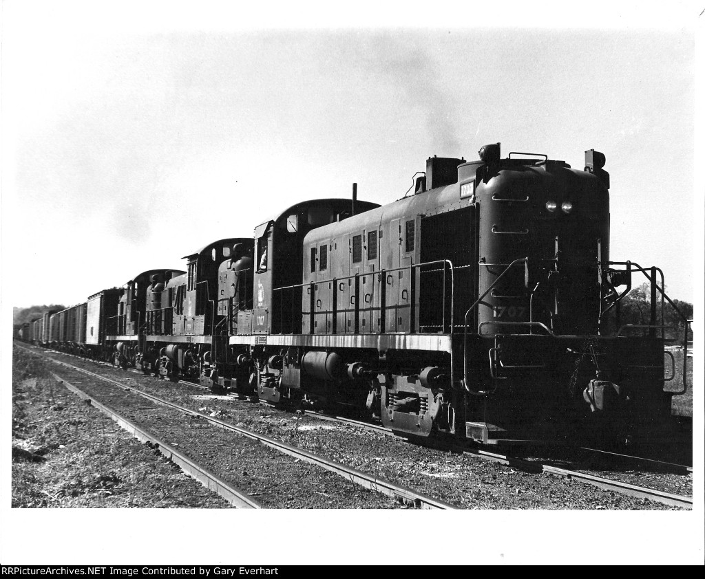 CNJ RS3 #1707 - Central RR of New Jersey